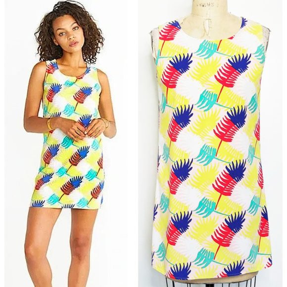 Marine Layer | Dresses | Marine Layer Womens Birght Palm Print Verdue ...